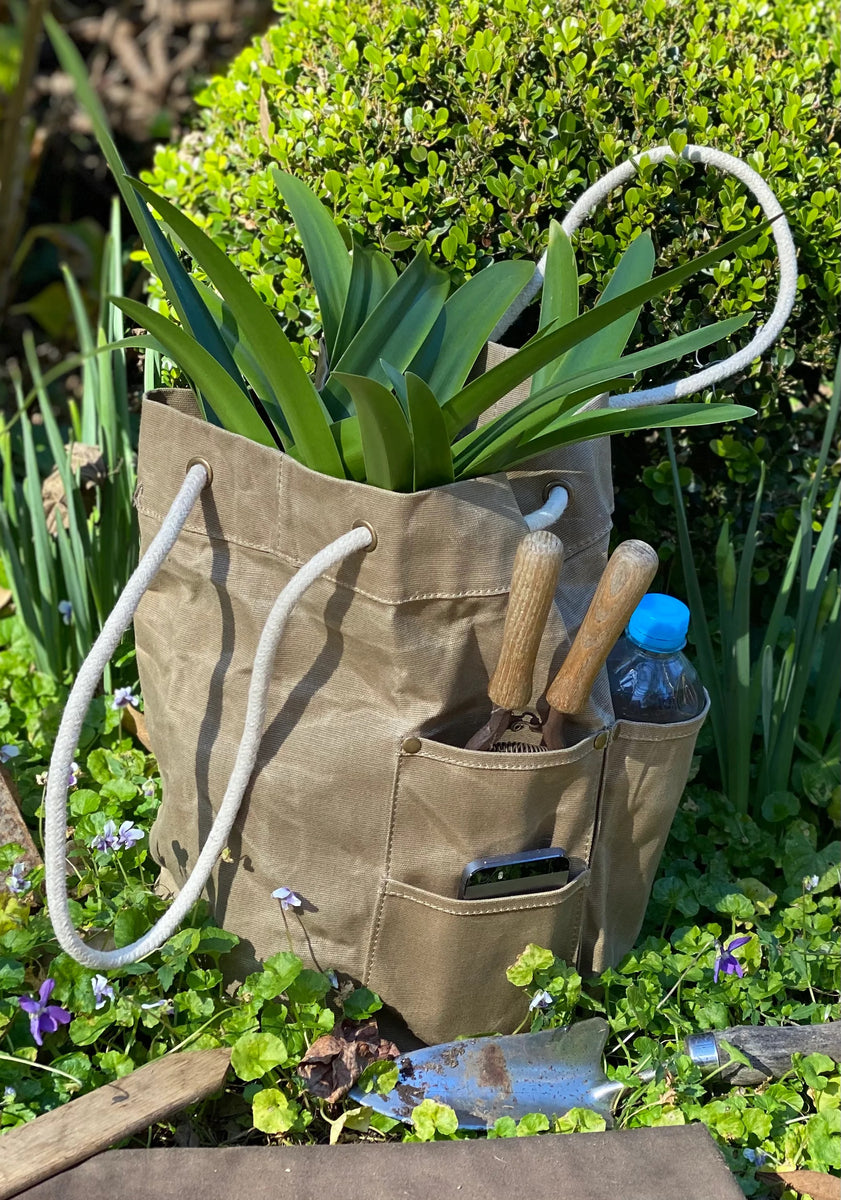 Waxed Canvas Utility Bag – Gin Gin Garden Club